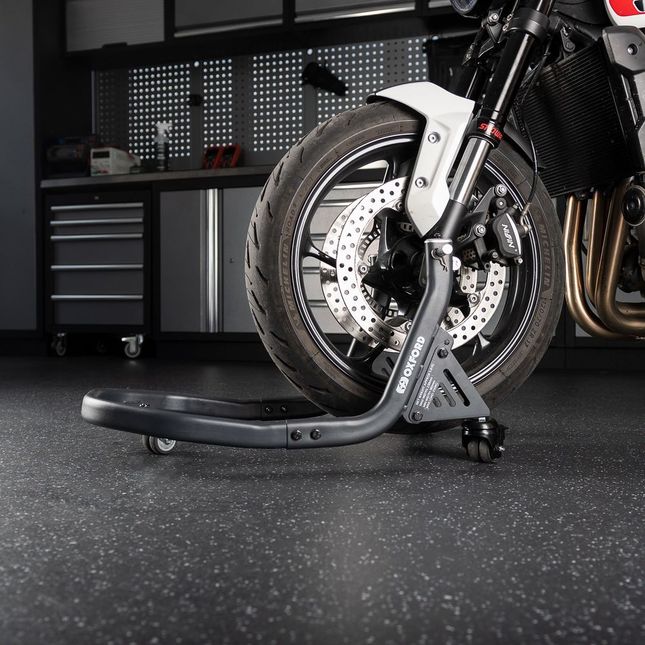 Oxford OX296 ZERO-G - Rear Dolly Paddock Stand - Machine Mart