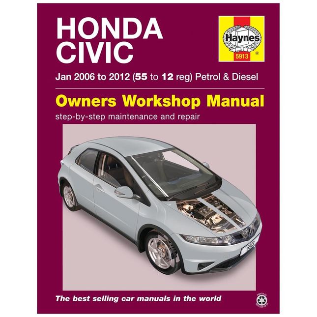 Haynes Haynes Honda Civic (Oct 05 - 12) 55 to 12 Manual