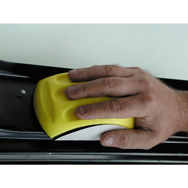 Power-Tec - 150mm Right Angle Sanding Block - Machine Mart