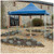 Draper GAZ4 Blue Folding Gazebo (3m x 3m) - Machine Mart